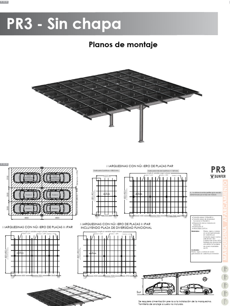 PR3 (2024) SC Obras | PDF | Fundación (Ingeniería) | Tornillo