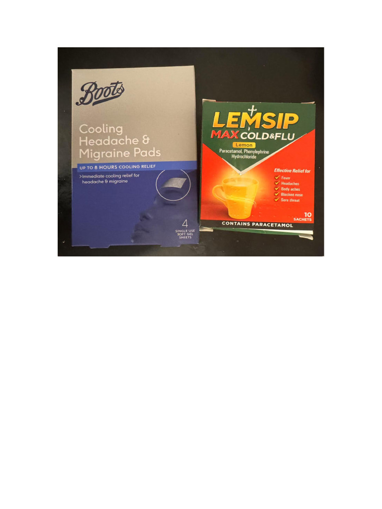 Photo of Medicine Purchased at Boots | PDF