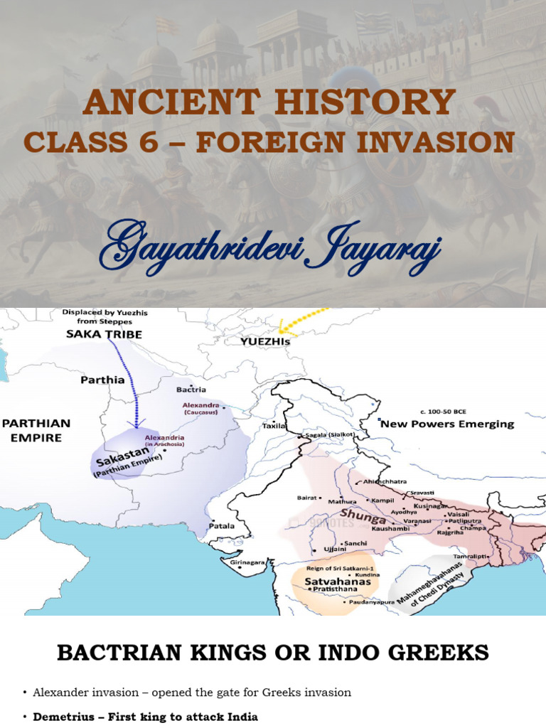Ancient History - Class 6 | PDF