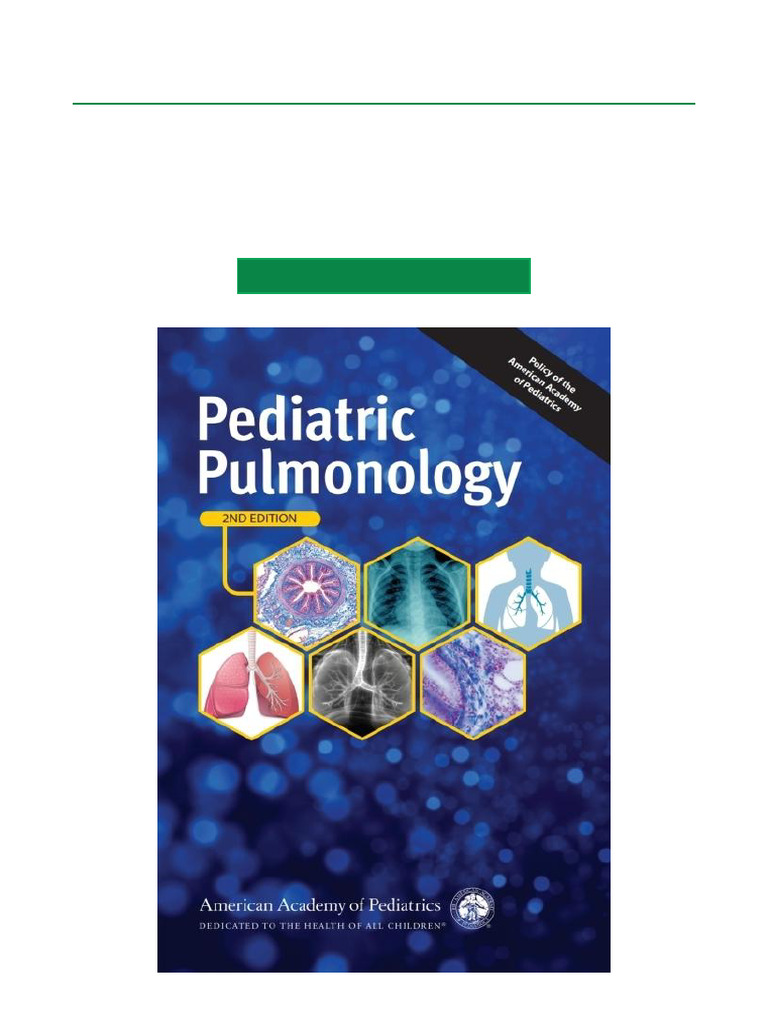 Pediatric Pulmonology 2nd Edition Download | PDF | Pulmonology | Doctor ...