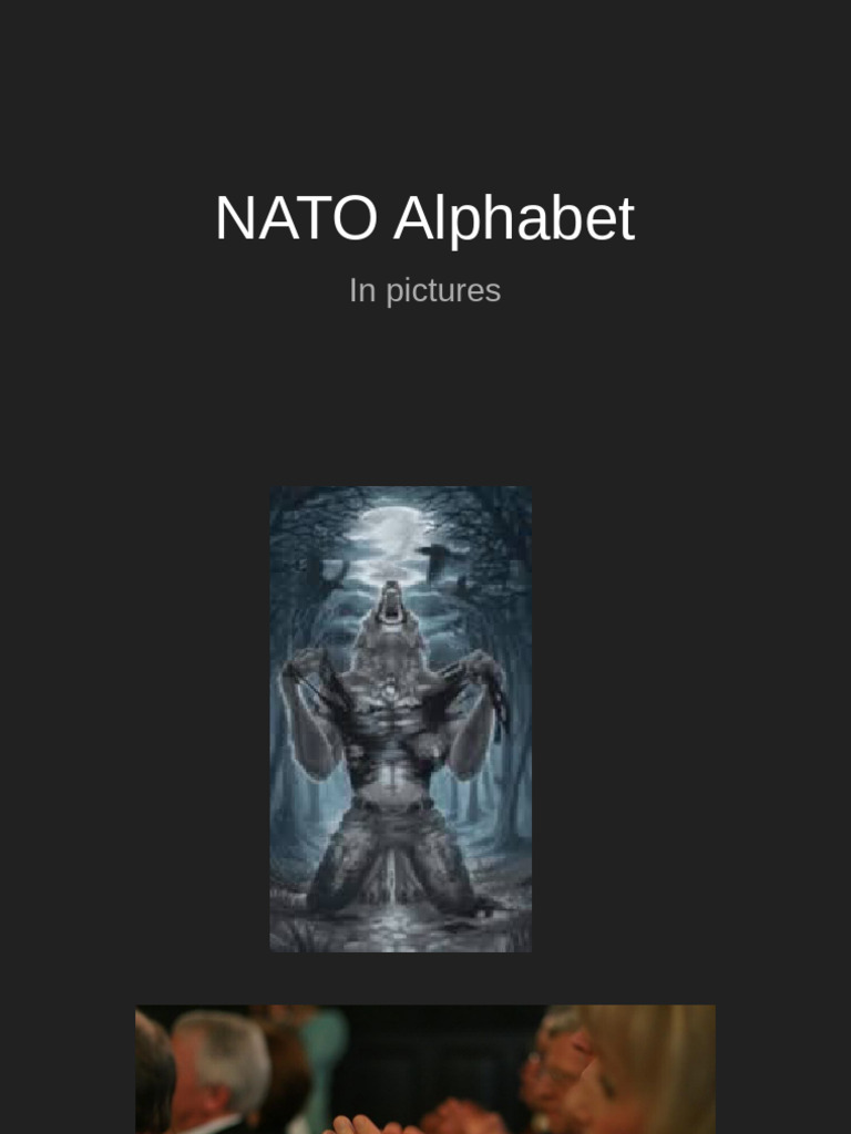 NATO Alphabet | PDF