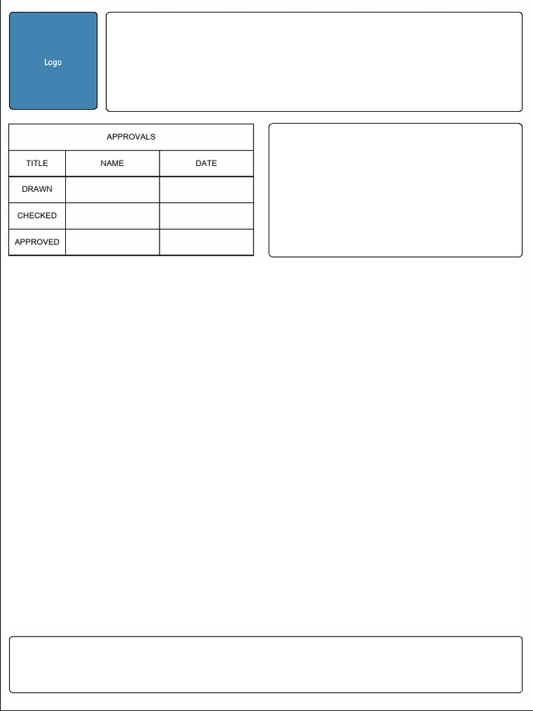 Approvals Title Name Date Drawn Checked Approved | PDF