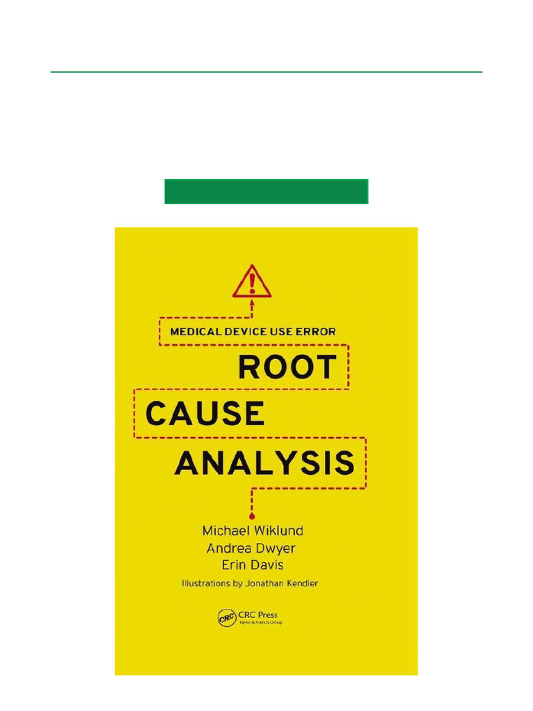 Medical Device Use Error Analysis | PDF | Usability | Food And Drug ...