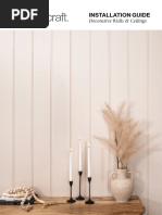 PVC Ceiling Panel Installation Guide | PDF | Ceiling | Door