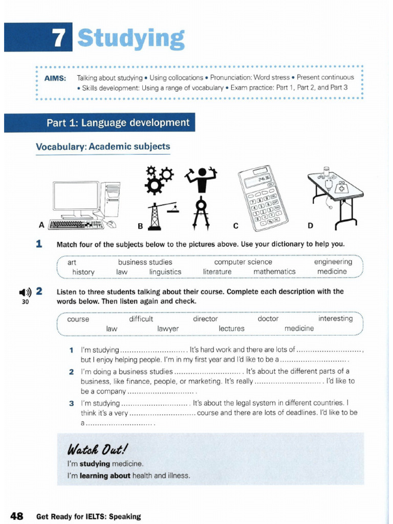 Get Ready For IELTS Speaking Pre-Intermediate A2+ (ORG) | PDF
