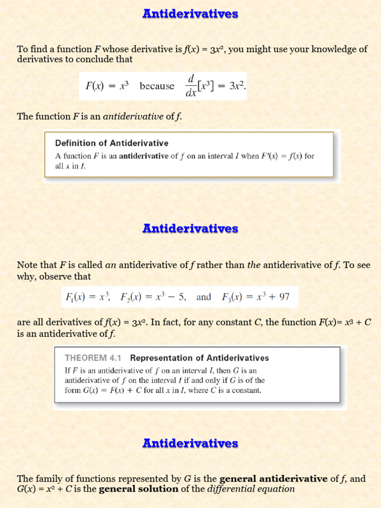 Lecture 1_Integration MATH 4241 | PDF | Area | Interval (Mathematics)