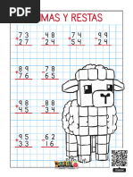 Sumas y Restas Del 1 Al 10 para Imprimir | PDF | Sustracción | Aritmética