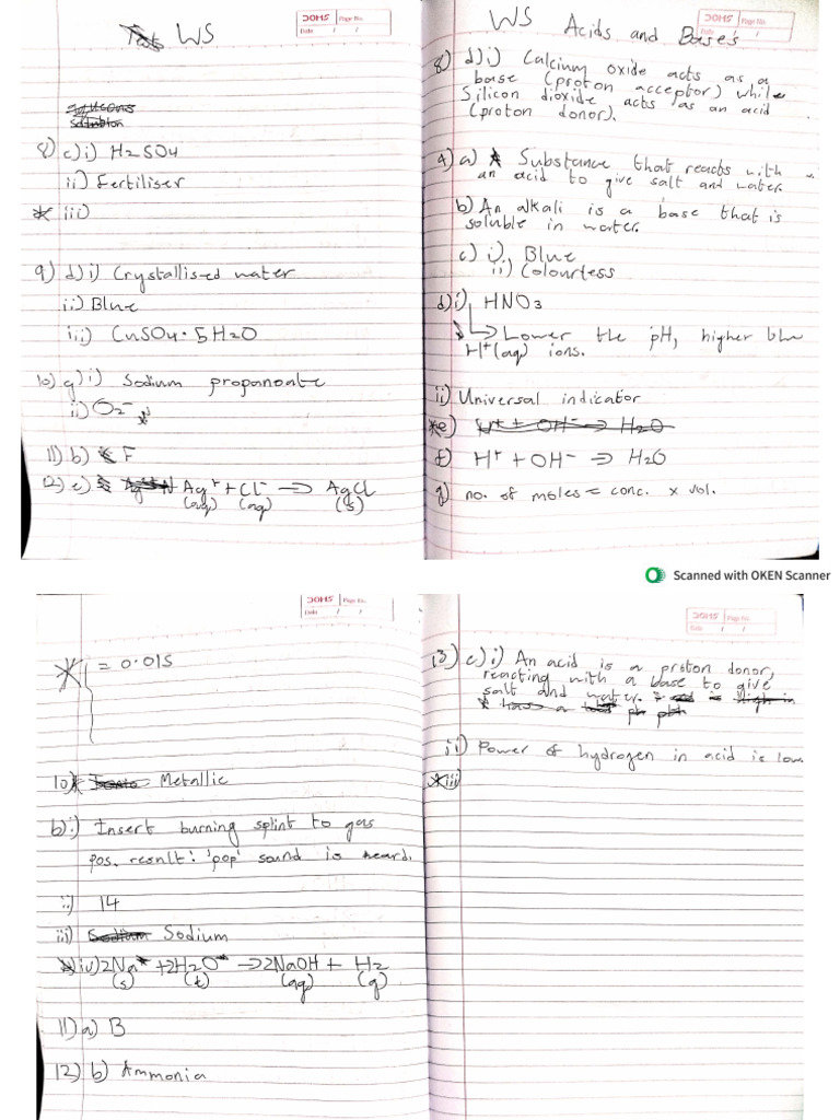 Notes and Question Answers | PDF