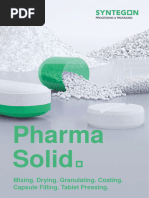 Fabtech Granulation Systems | PDF | Tablet (Pharmacy) | Chemicals