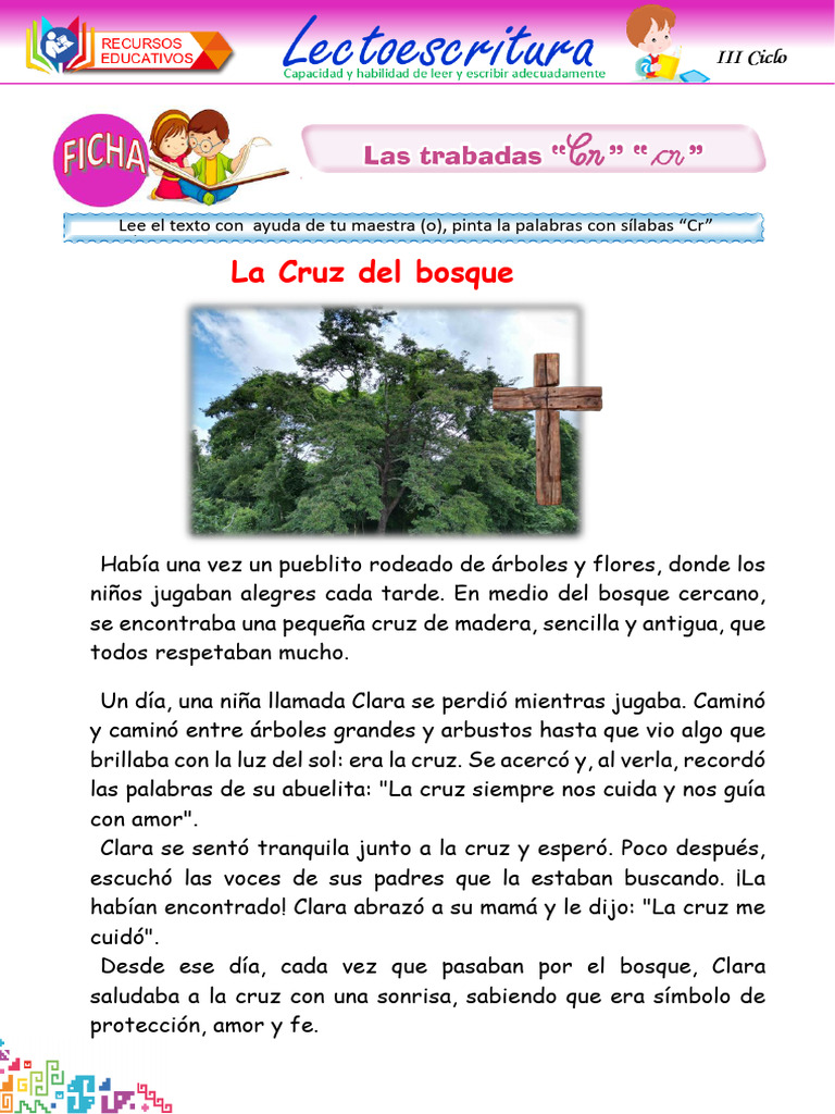 Aprendizaje de sílabas en cuentos | PDF
