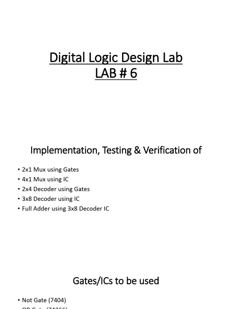 DLD Lab 6 18032025 032044pm | PDF