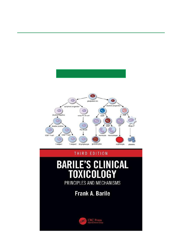 Bariles Clinical Toxicology Principles and Mechanisms, 3rd Edition pdf ...