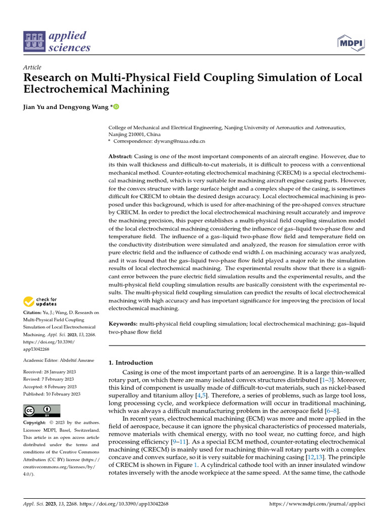 Research On Multi-Physical Field Coupling Simulation of Loca | PDF ...