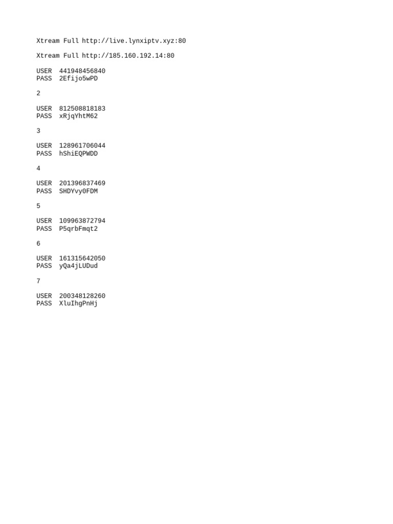 Lynx 07 Code Xtream | PDF