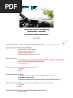 Examen Teorico Intrant Compress | PDF | Tráfico | Licencia de conducir