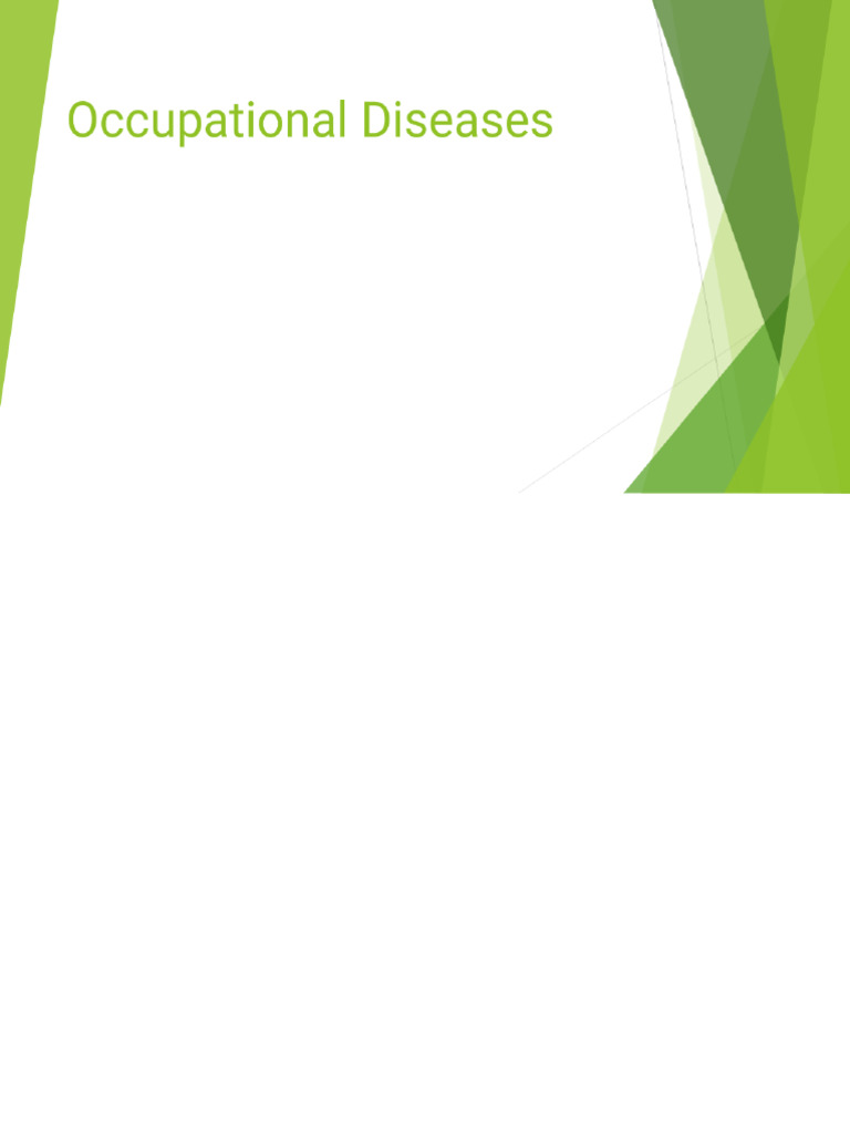 Occupational Hazard - PDF - 589 | PDF
