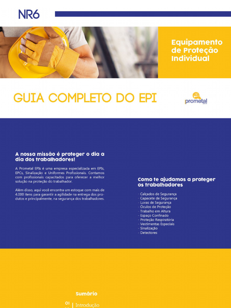 1569597104guia Completo Do EPI - Prometal EPIs | PDF