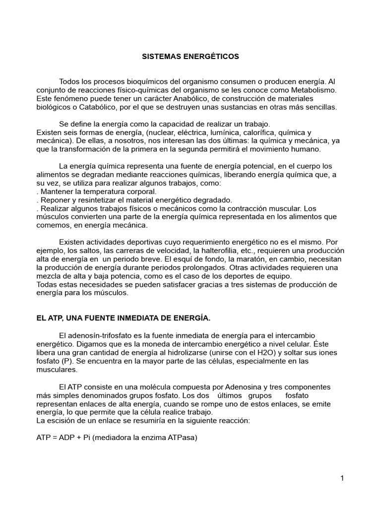 T. 10 A Sistemas Energc3a9ticos | PDF | Trifosfato de adenosina ...
