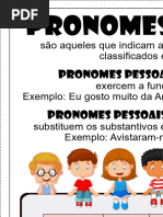 Pronomes | PDF | Pronome | Unidades semânticas