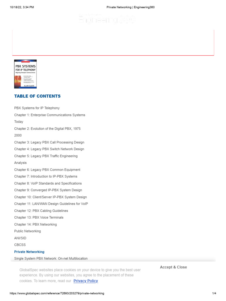 Private Networking _ Engineering360 | PDF | Computer Network | Voice Over Ip