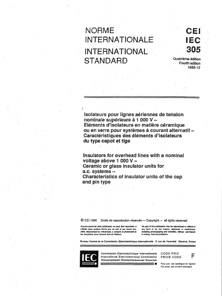 Iec 305 | PDF