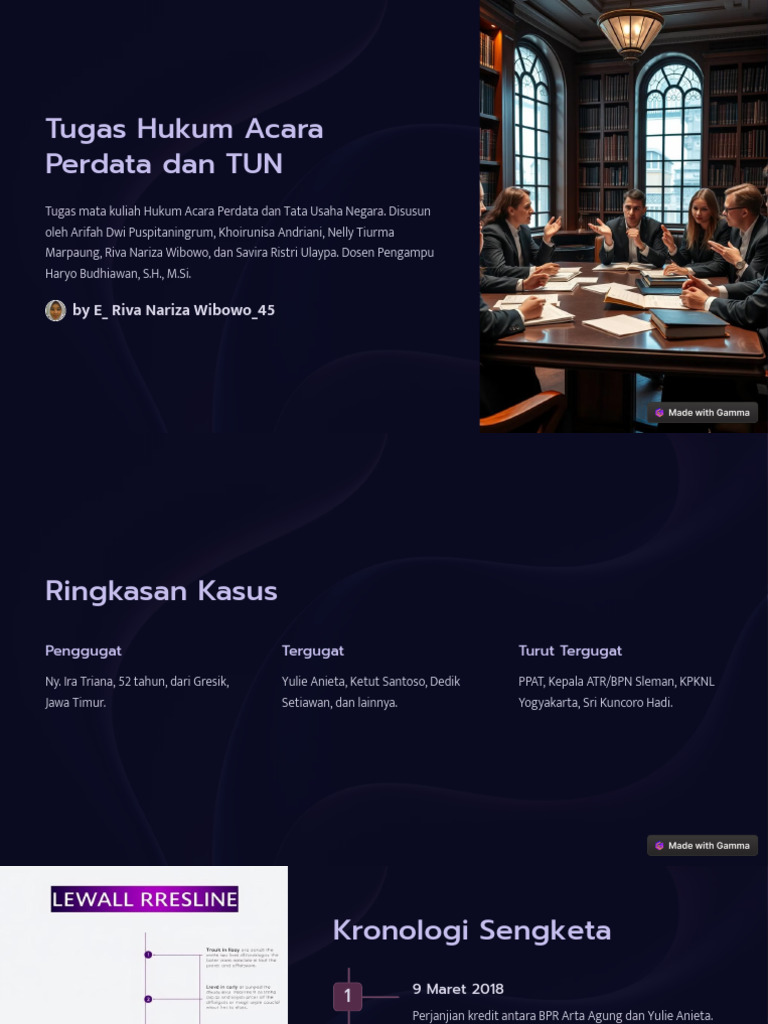 Tugas-Hukum-Acara-Perdata-dan-TUN | PDF
