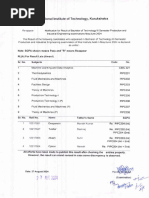 NIT KKR Result Sample | PDF | Engineering | Mechanical Engineering
