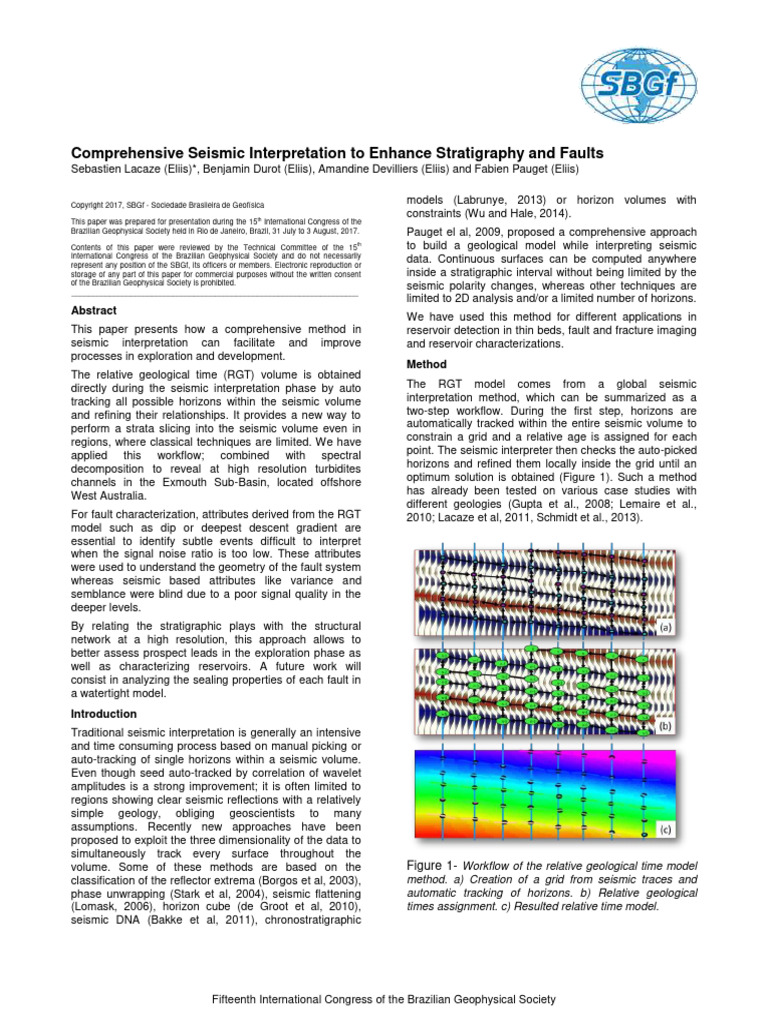 Seismic Interpretation - Extract | PDF | Wavelet | Convolution