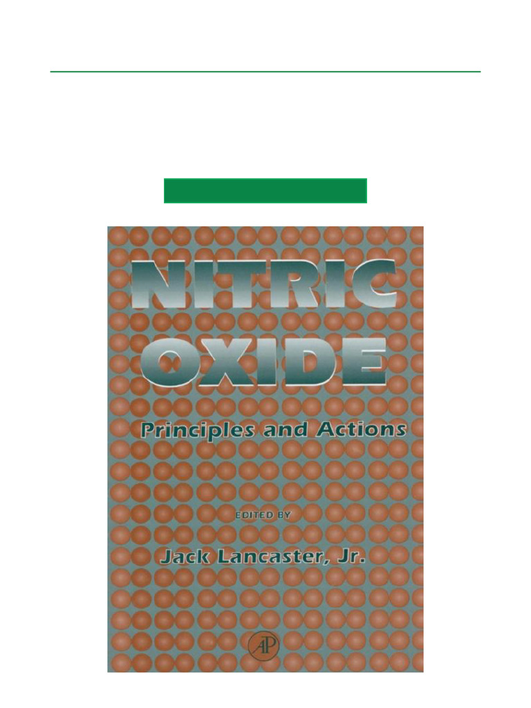 Nitric Oxide Open Access Download | PDF | Nitrite | Nitric Oxide