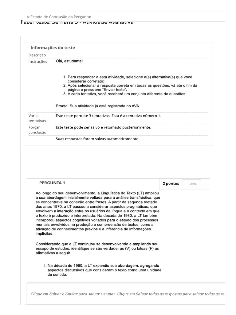 Leitura Producao Texto Semana5 1a | PDF