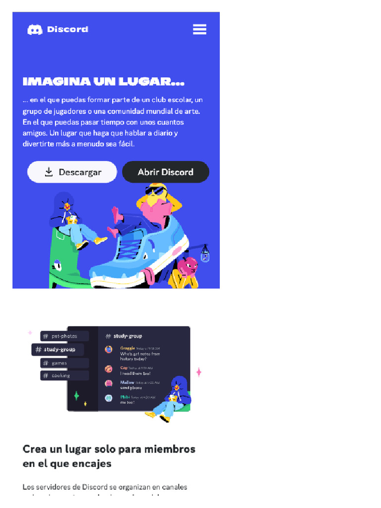 Discord Mobile Web | PDF