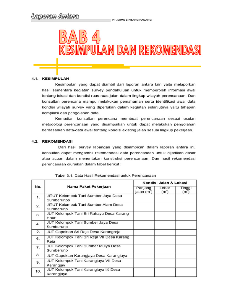 Laporan Antara Bab4 Jitut Jides | PDF