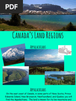 Canada’s 7 Landform Regions Explained | PDF | Appalachian Mountains ...