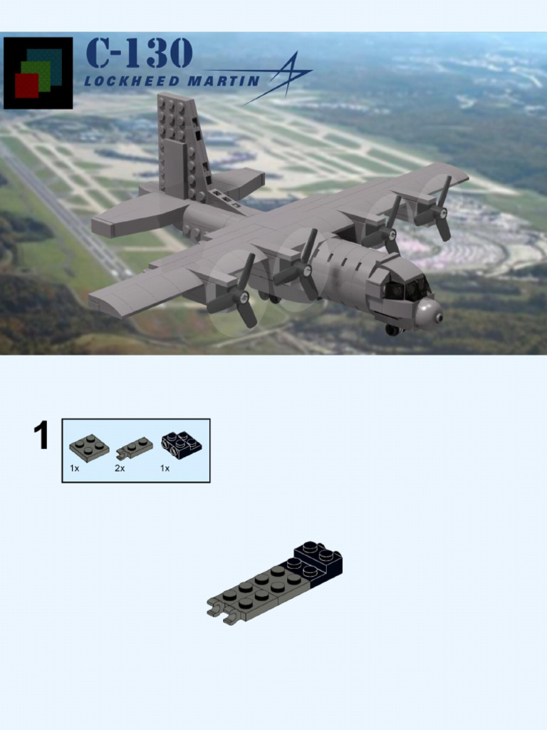 Lego C-130 Tutorial | PDF