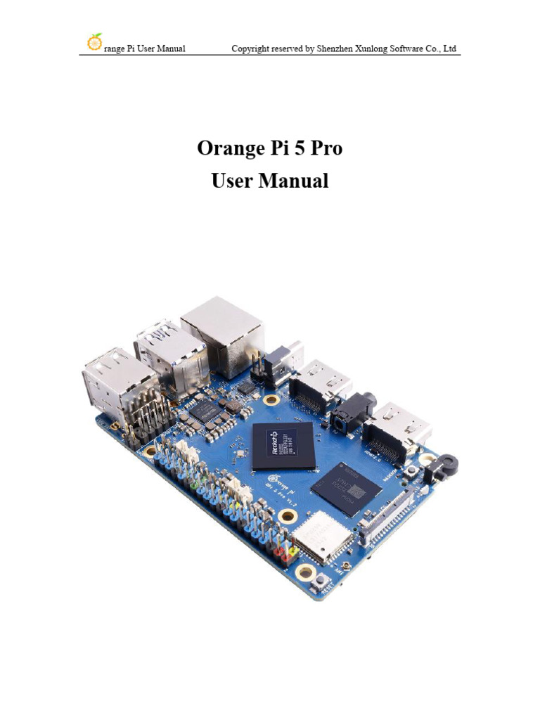OrangePi 5 Pro 01 (001-150) | PDF | Usb | Hdmi