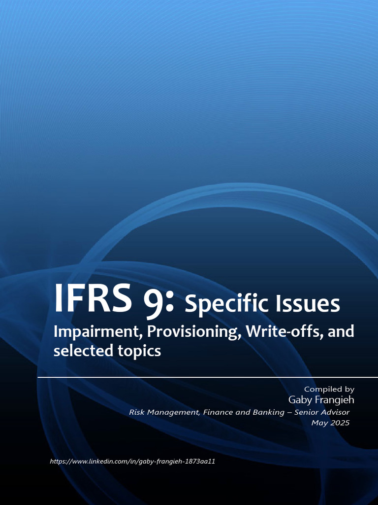 IFRS 9 Specific Issues 1746193189 | PDF | Banks | Risk