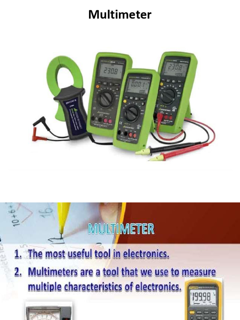 Multimeter | PDF