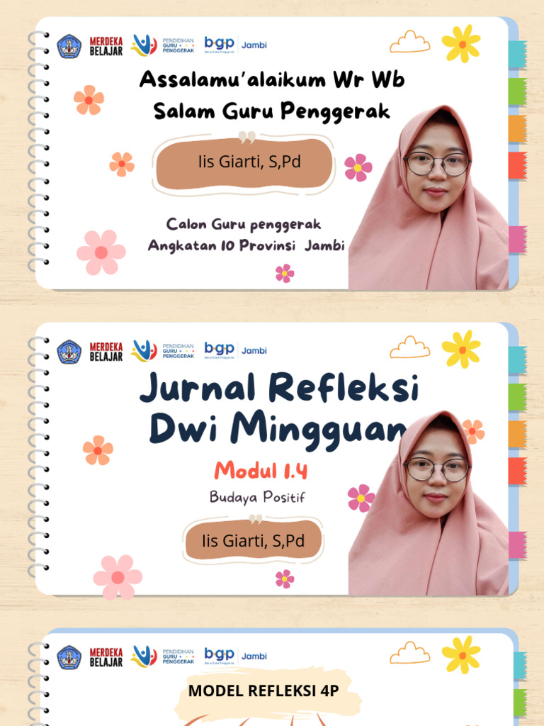 JURNAL REFLEKSI DWI MINGGUAN MODU 1.4 - Compressed | PDF