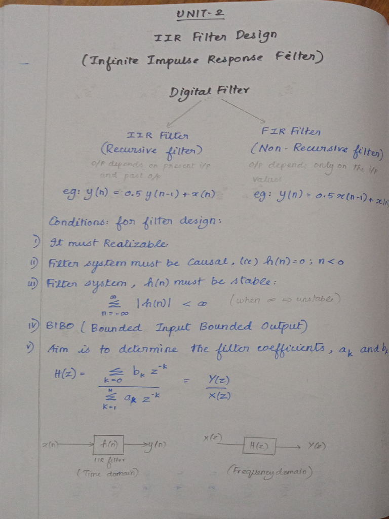 DSP Unit 2 | PDF