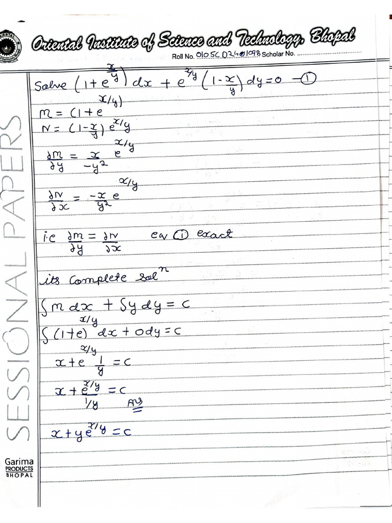 Harshita Gangrade (0105CD241098) | PDF