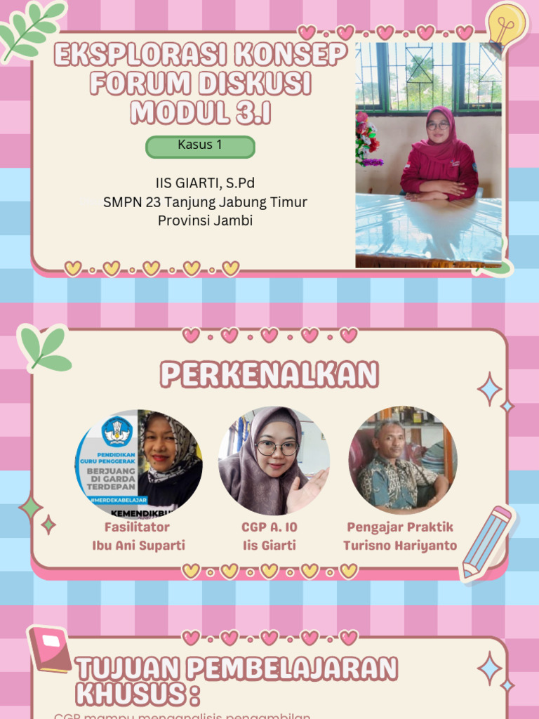 Eksplorasi Konsep Forum Diskusi Modul 3.1 KASUS 4 | PDF