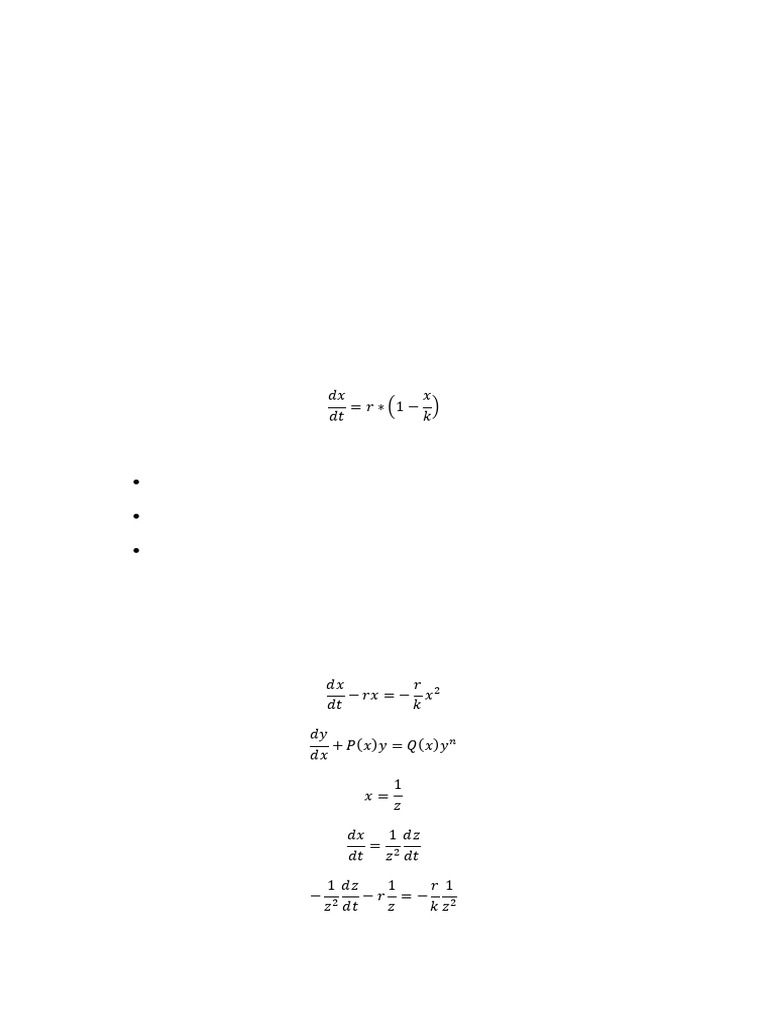 Edo Ejercicio Extra | PDF | Ecuaciones