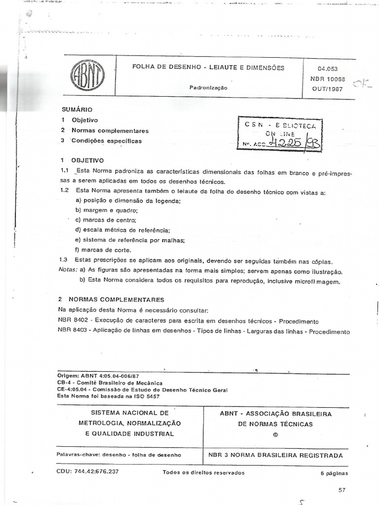 Normas ABNT | PDF