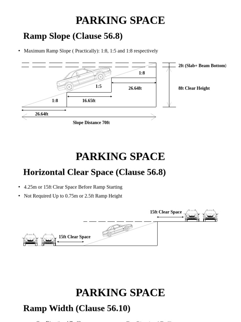 Requirements of Parking | PDF