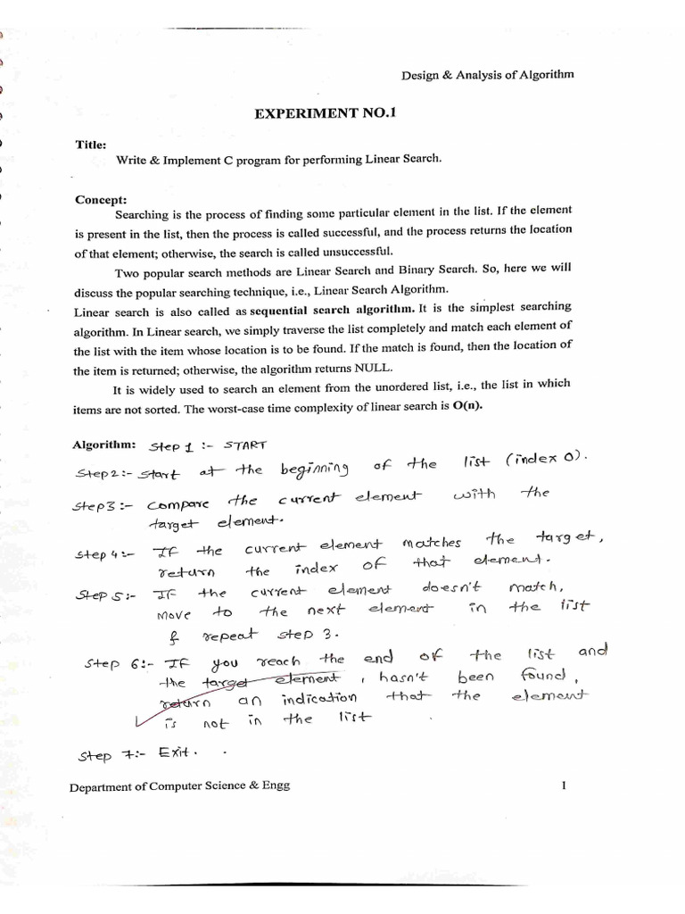 Daa Manual Solution | PDF