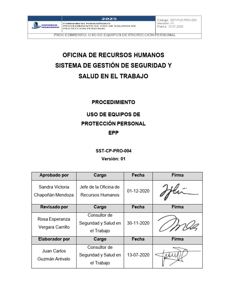 Procedimiento entrega de EPPS | PDF | ruido | Casco