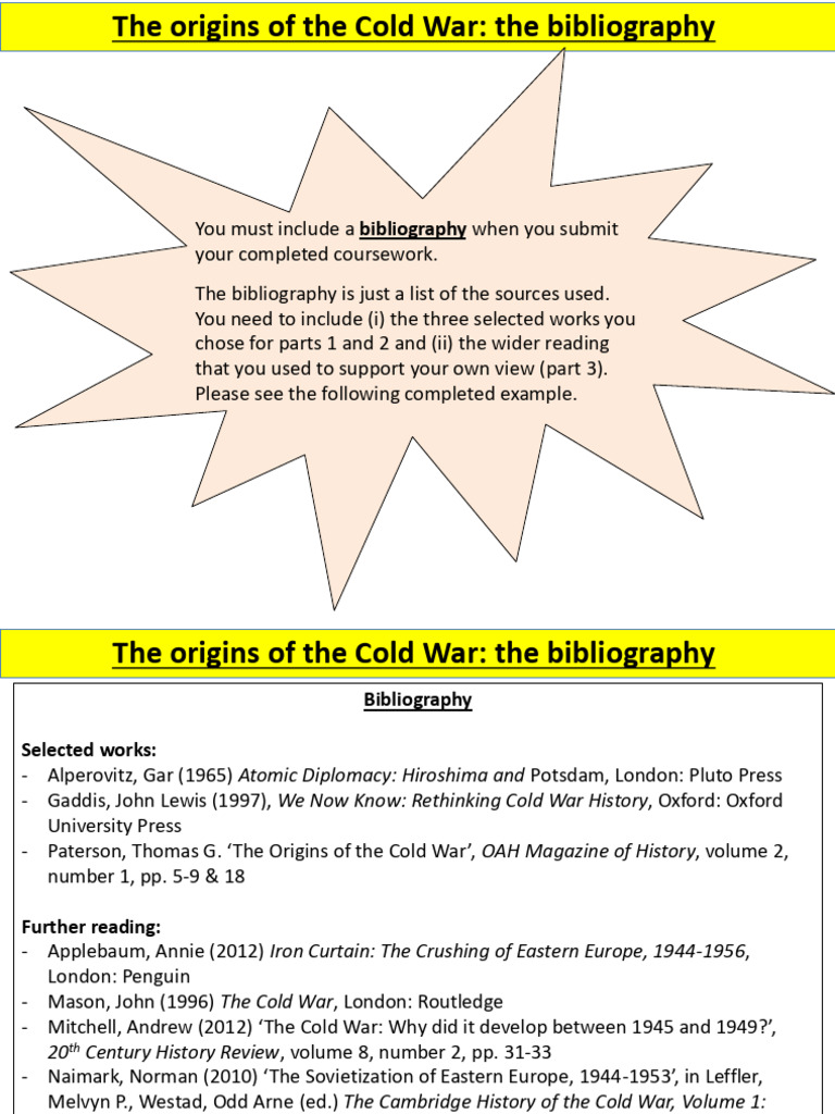 2021-22 Coursework Bibliography and Resouce Record PRESENTATION | PDF