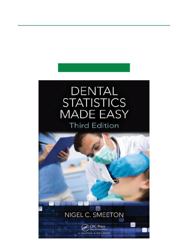 Dental Statistics Made Easy 3rd Edition PDF | PDF | Dentistry | Statistics