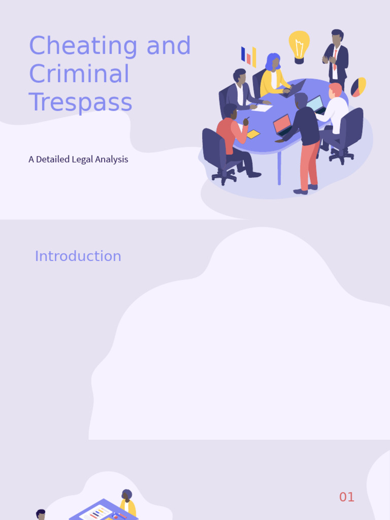 Cheating And Criminal Trespass Pdf Fraud Crimes