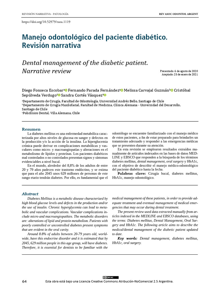 2683 7226 Raoa 109 1 064 | PDF | Diabetes | Enfermedades y trastornos